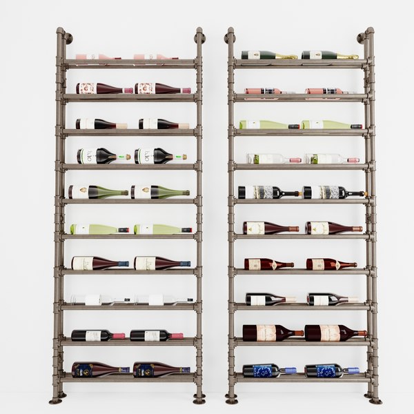 Wine Rack 3D Models for Download | TurboSquid
