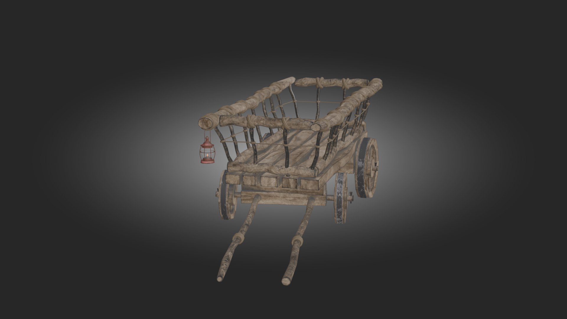 3D Medieval Low Poly Cart 3D Model Model - TurboSquid 2317586