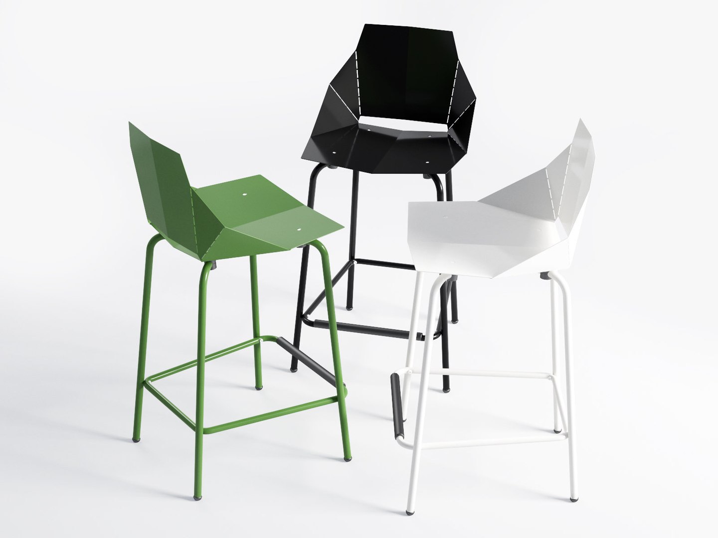 Real good counter stool 3D model - TurboSquid 1162570