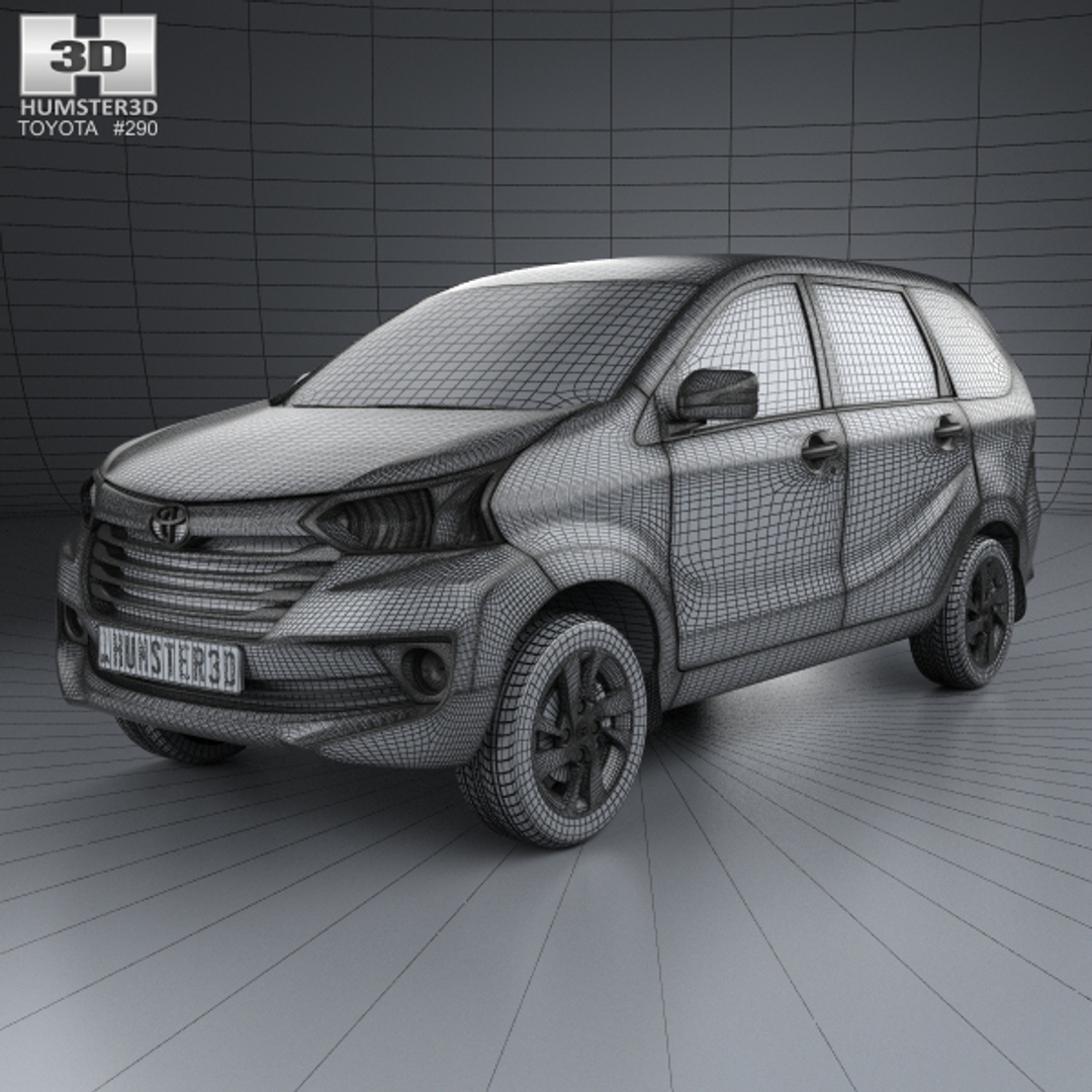 Toyota avanza se 3D model - TurboSquid 1287154