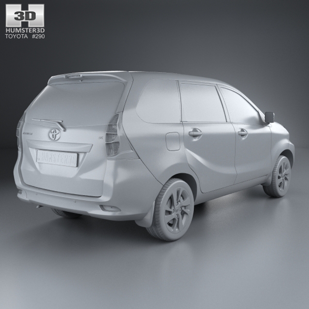 Toyota avanza se 3D model - TurboSquid 1287154
