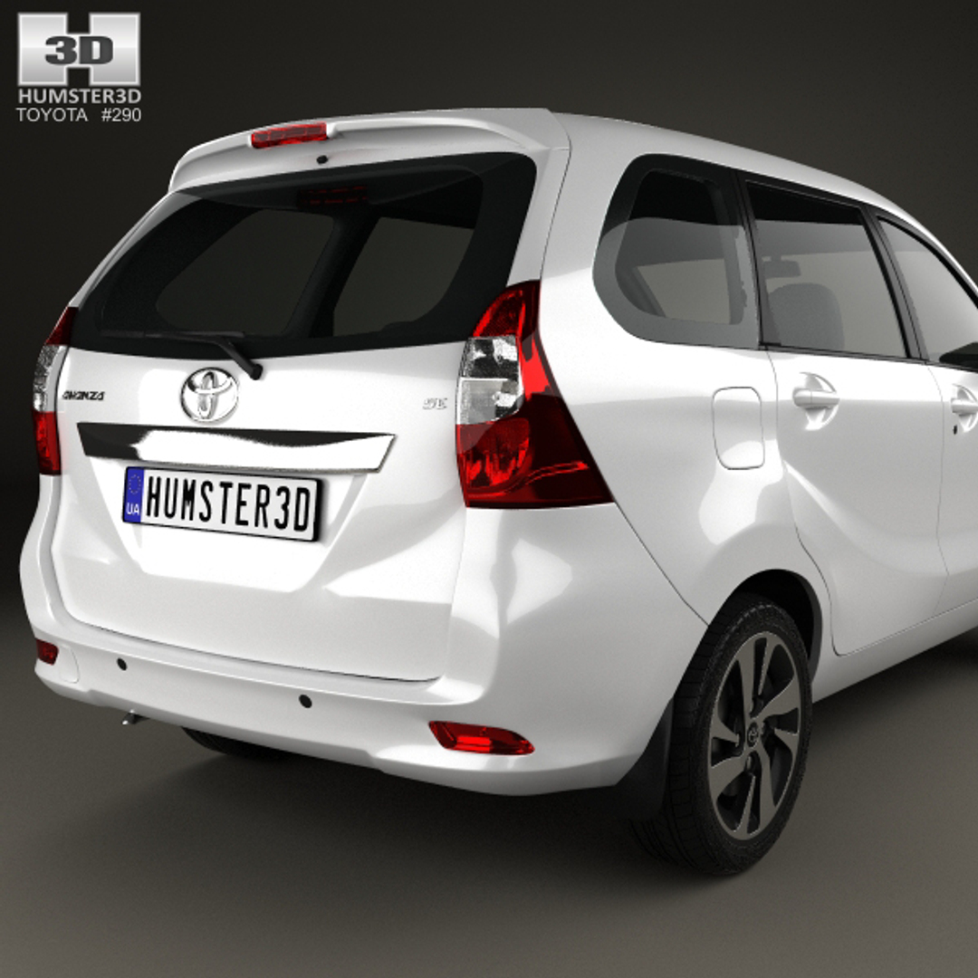 Toyota avanza se 3D model - TurboSquid 1287154