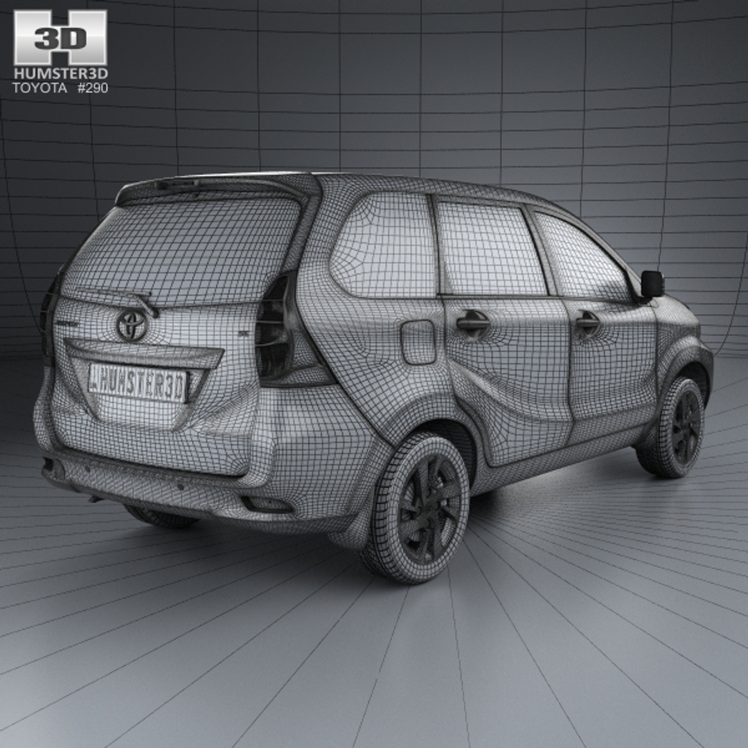 Toyota avanza se 3D model - TurboSquid 1287154