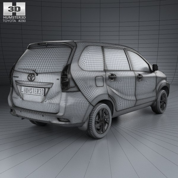 Toyota avanza se 3D model - TurboSquid 1287154