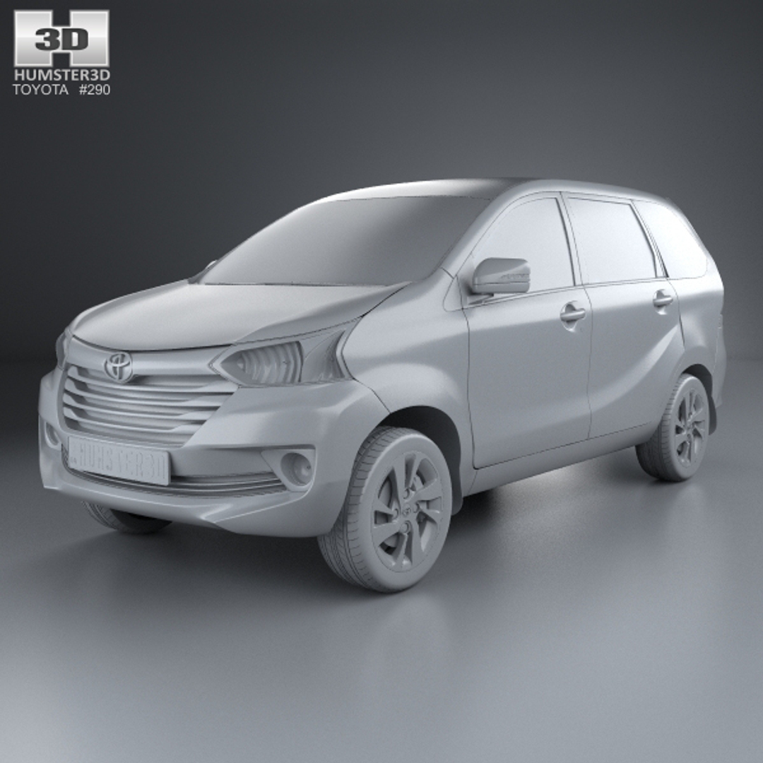 Toyota avanza se 3D model - TurboSquid 1287154