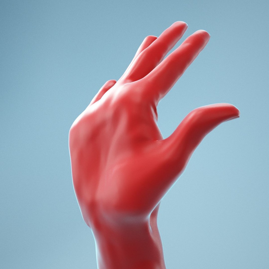 3D Model Female Hand - TurboSquid 1451707