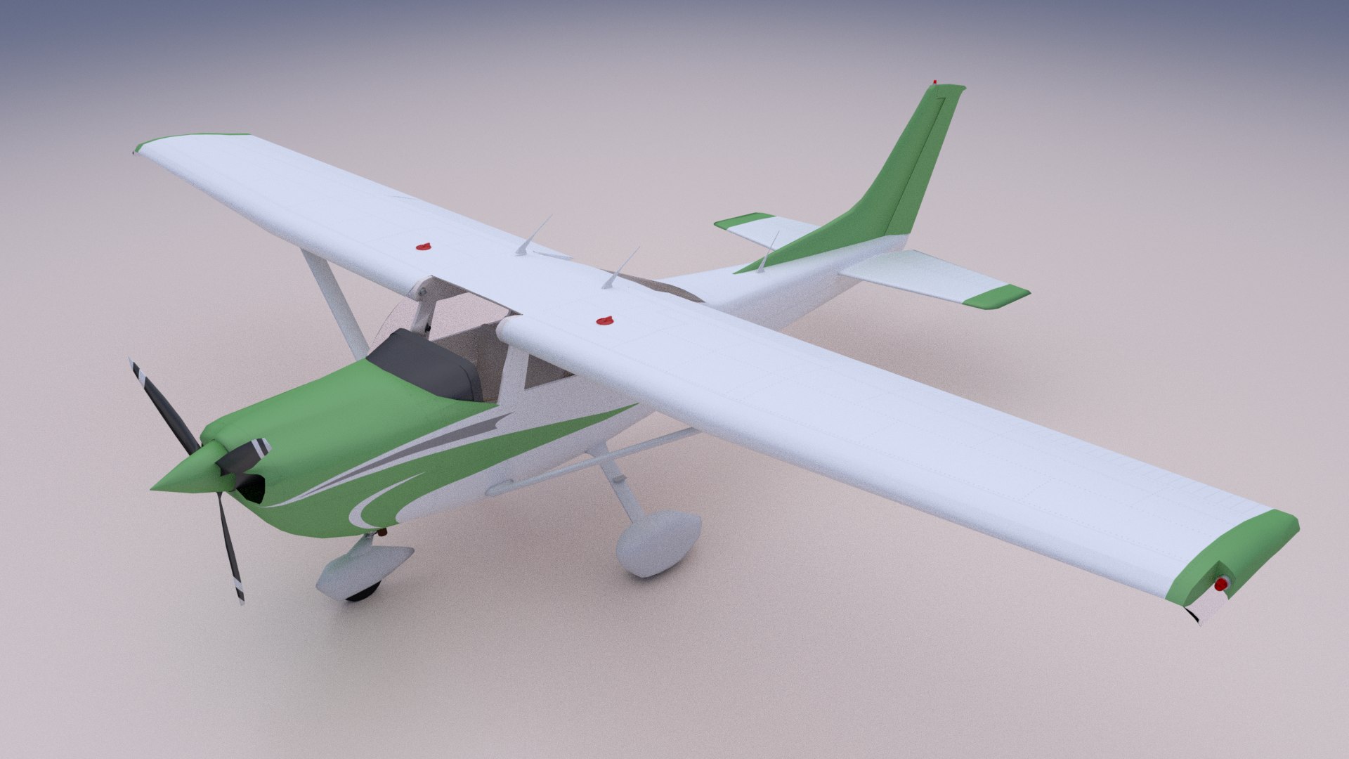 C182 Interior Panel 3D - TurboSquid 1154791