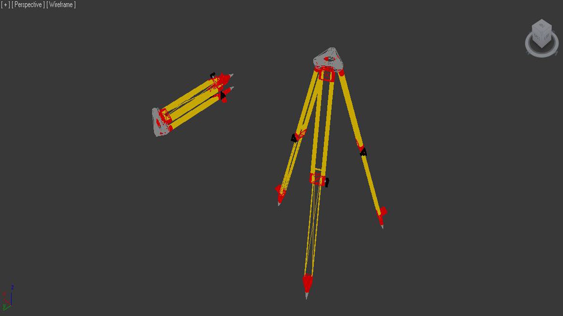 Tripod Surveying Model - TurboSquid 1630354