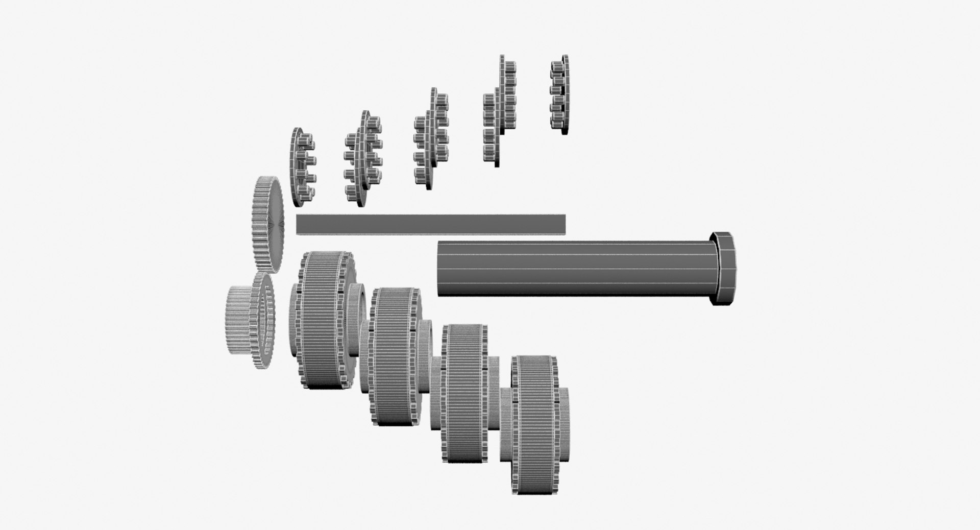 3D Mechanical Counter Model - TurboSquid 1341214