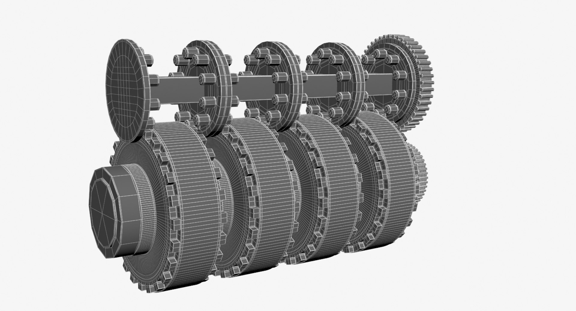 3D Mechanical Counter Model - TurboSquid 1341214