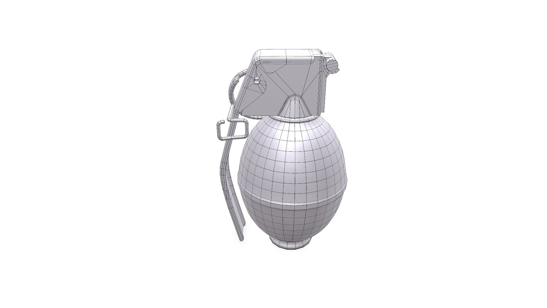 3D M61 Grenade Low-poly PBR - TurboSquid 2051395