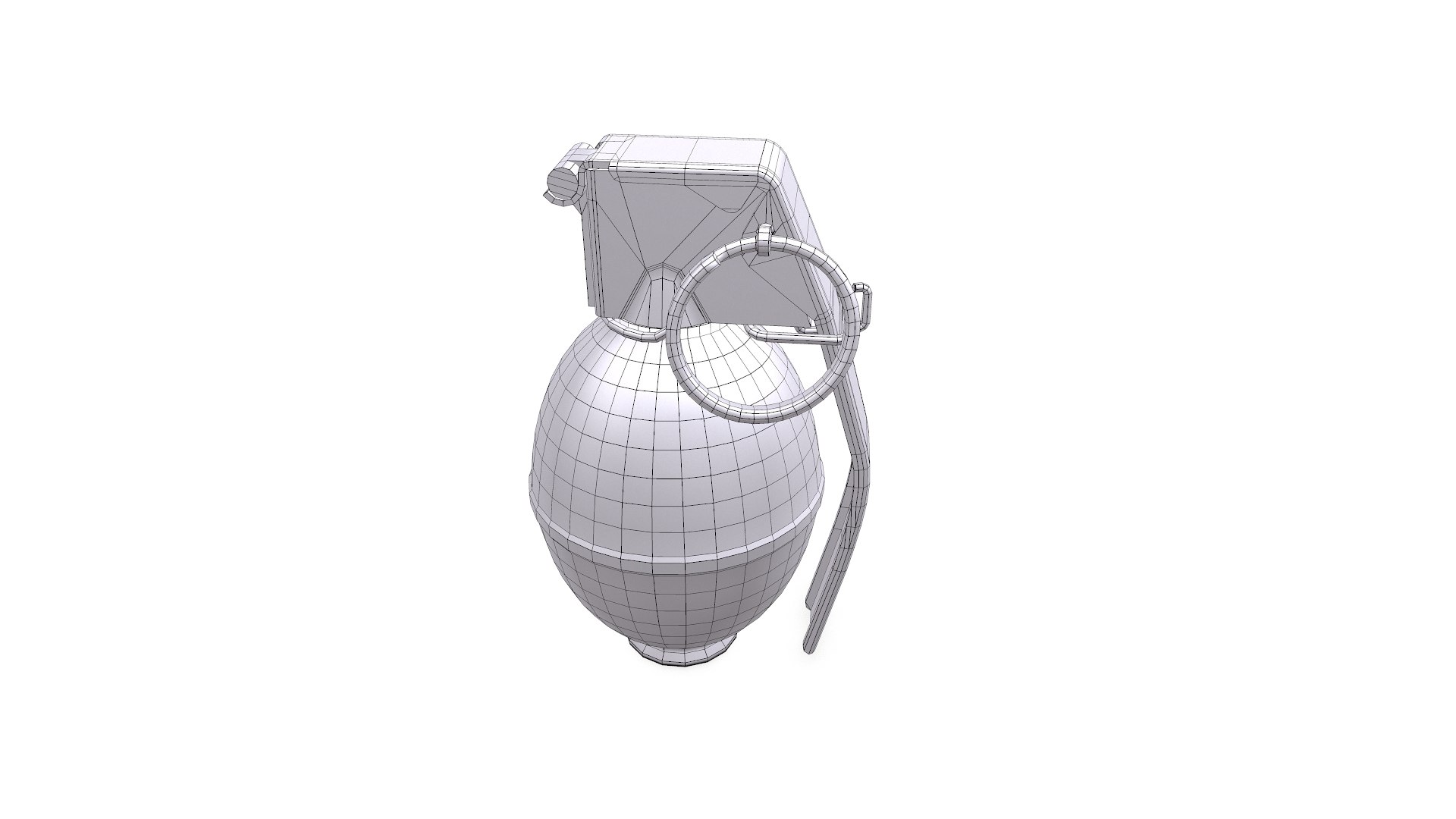 3D M61 Grenade Low-poly PBR - TurboSquid 2051395