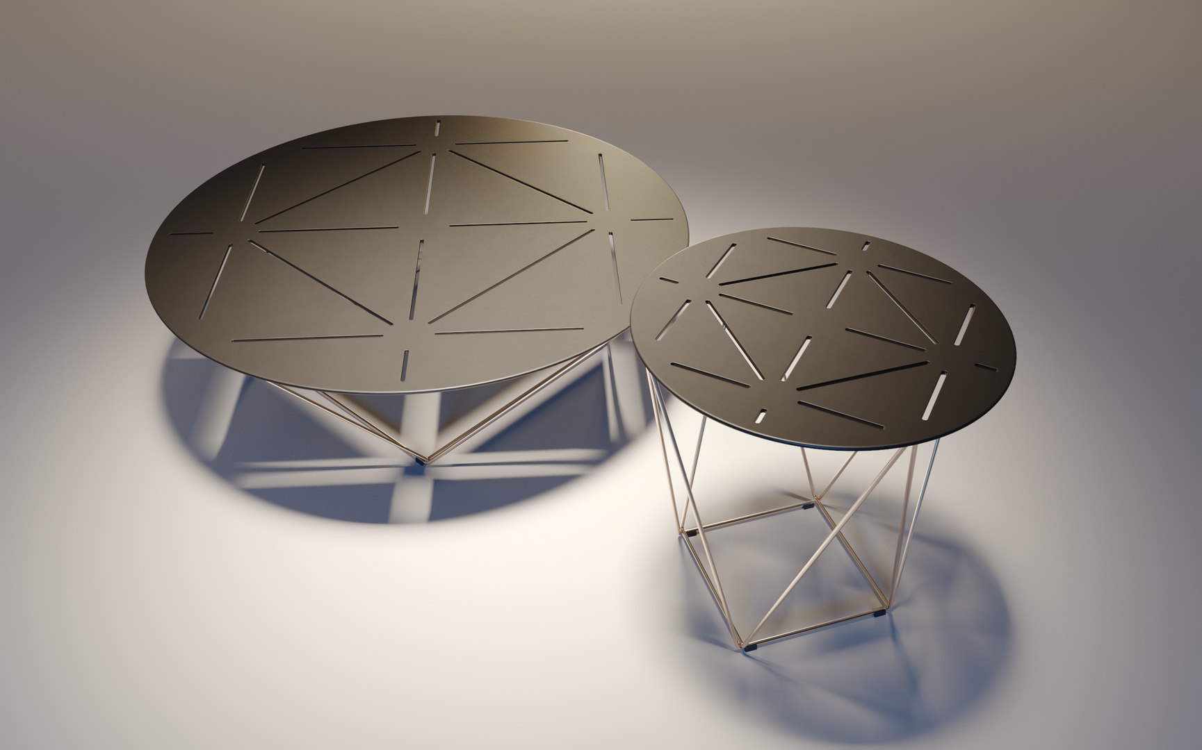 Walter Knoll Joco Side Tables 3D Model - TurboSquid 1959846