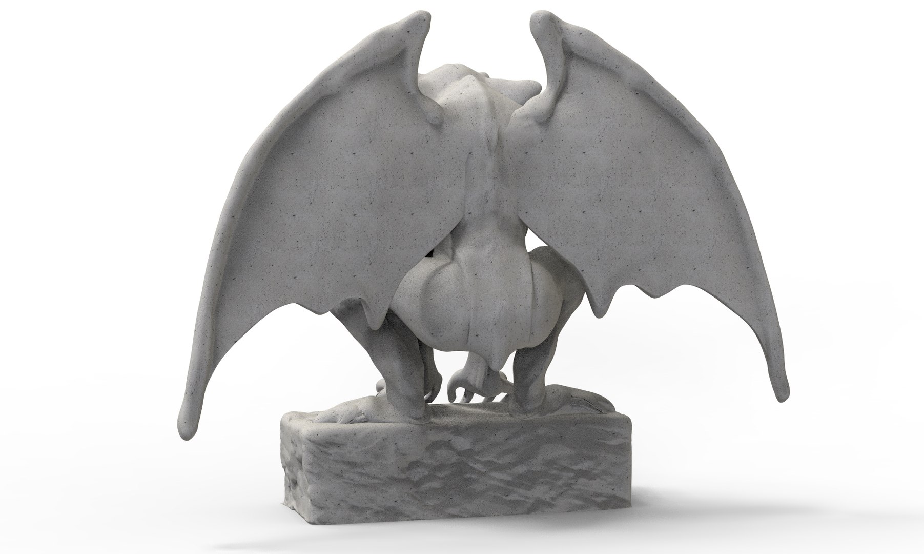 Gargoyle Monster Creature 3D Model - TurboSquid 1421961