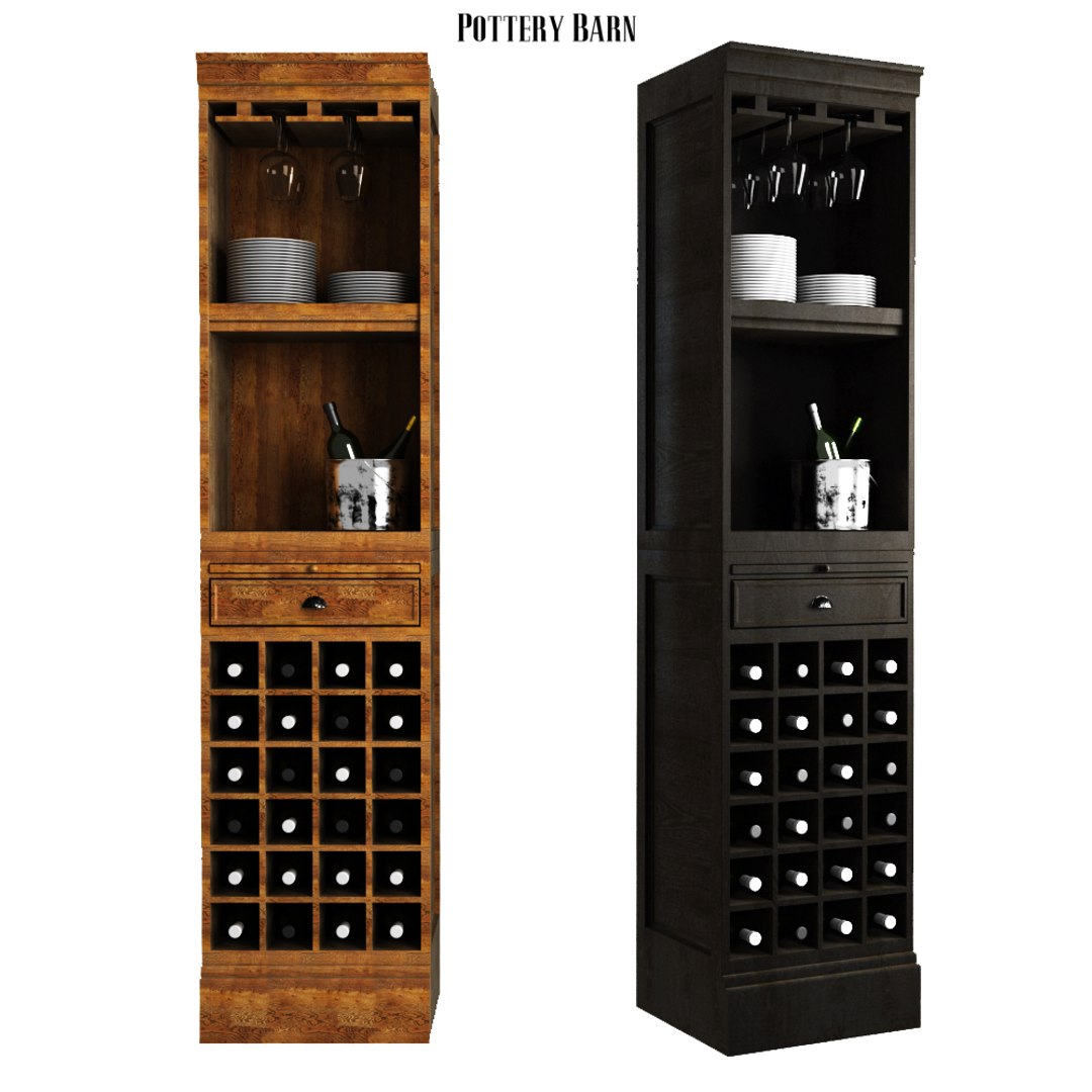 3D Model Modular Bar Wine Grid - TurboSquid 1179857