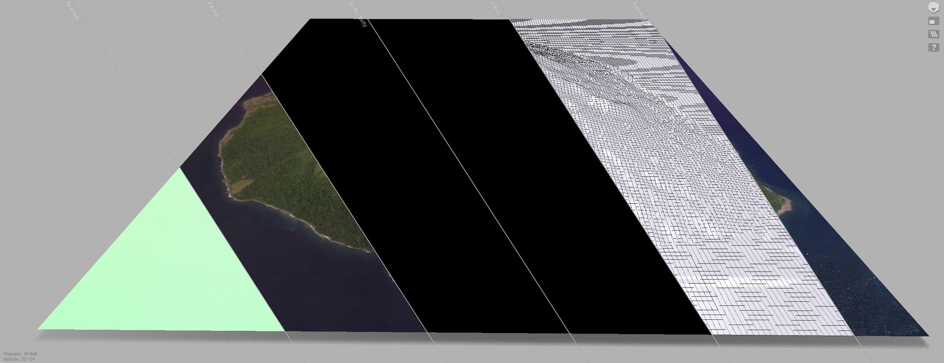 3D Mountain Landscape Volcano Ruang North Sulawesi Indonesia Model ...