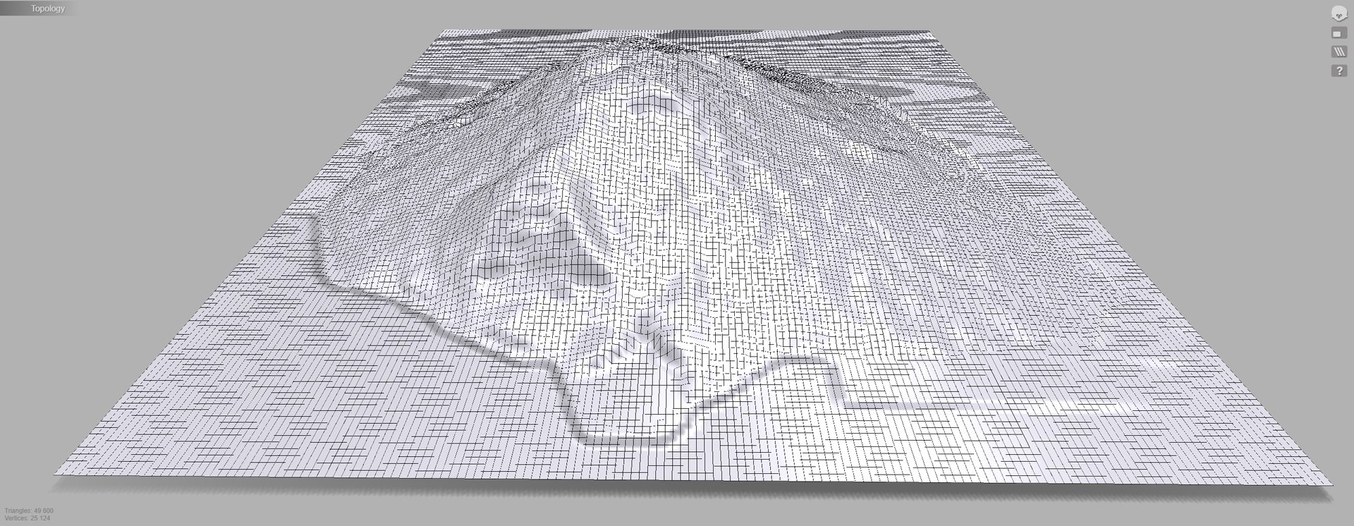 3D Mountain Landscape Volcano Ruang North Sulawesi Indonesia Model ...