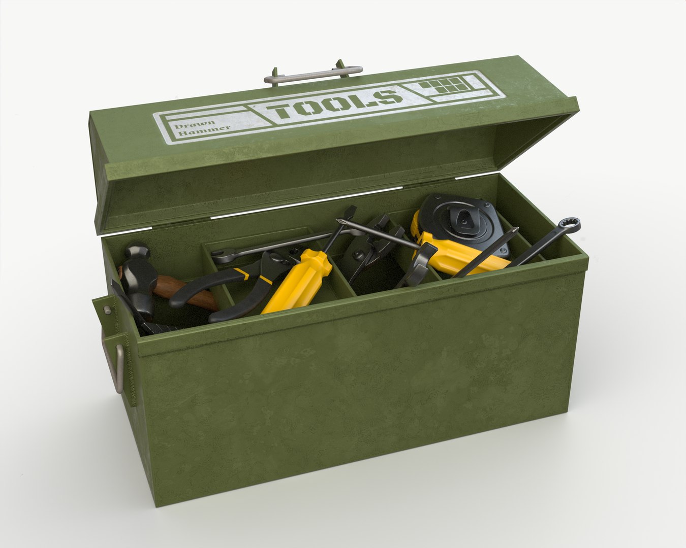 3D Hand Tools Set Model - TurboSquid 2177269