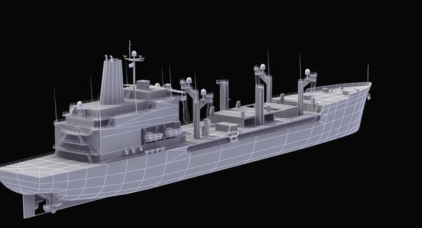 modelo 3d USNS HJ Kaiser T-AO-187 - TurboSquid 1065441