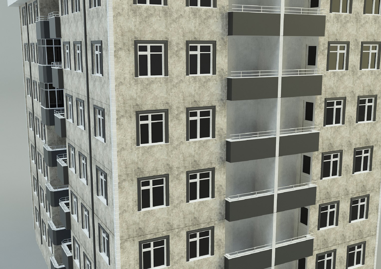 3D Model Building 11 3d House - TurboSquid 1966232