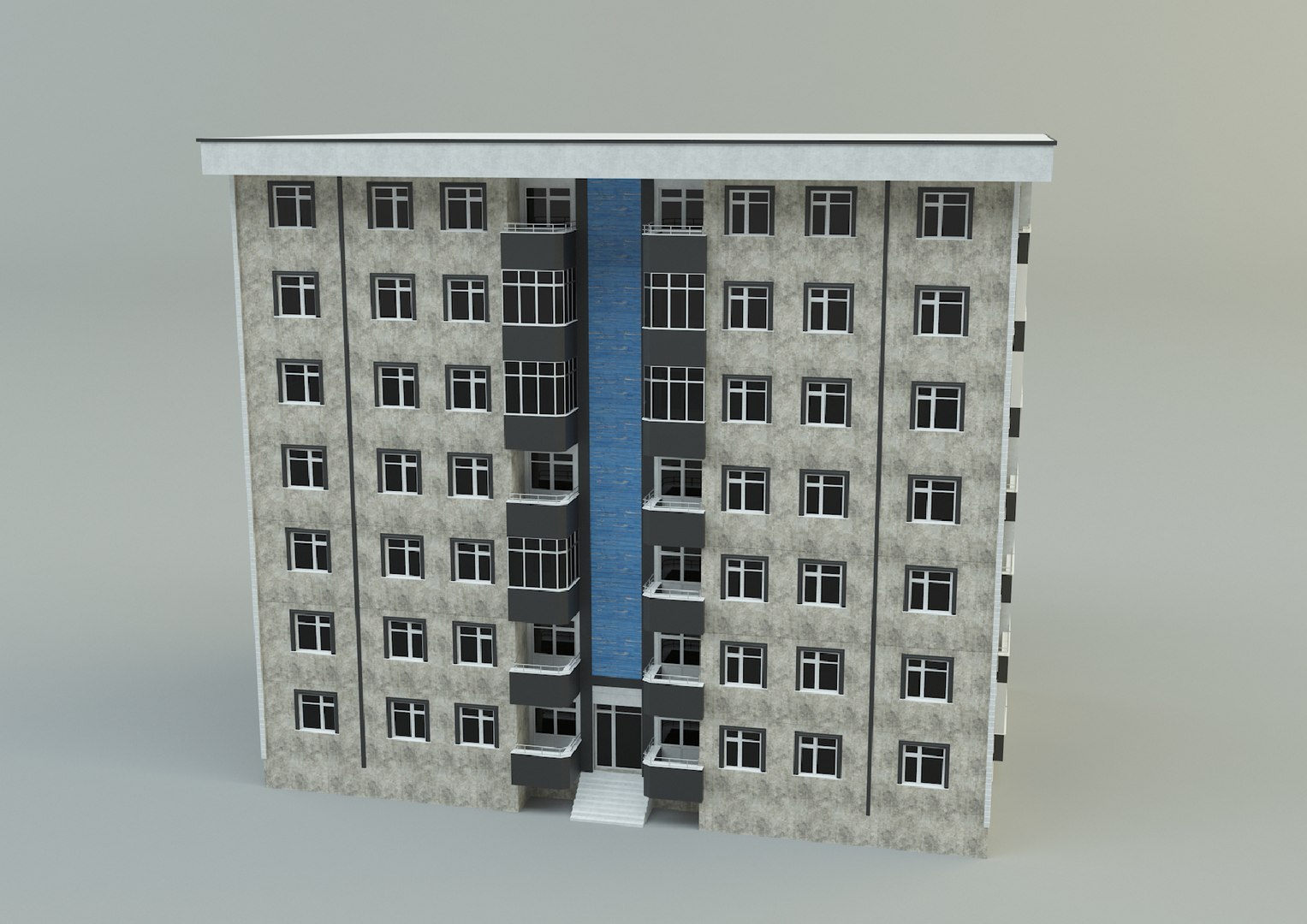 3D Model Building 11 3d House - TurboSquid 1966232