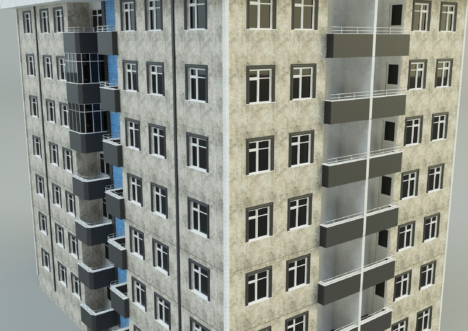 3D Model Building 11 3d House - TurboSquid 1966232