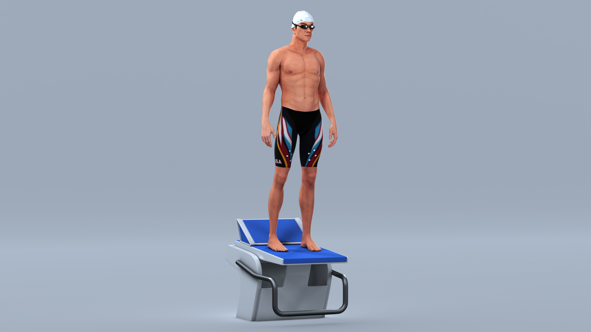 Animations Male Swimmer Swimming 3D - TurboSquid 1509576