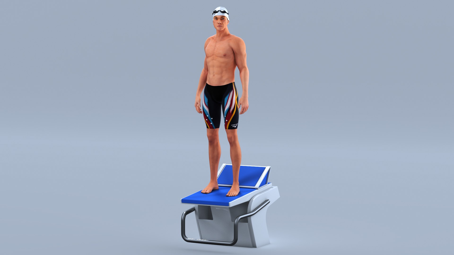 Animations Male Swimmer Swimming 3D - TurboSquid 1509576