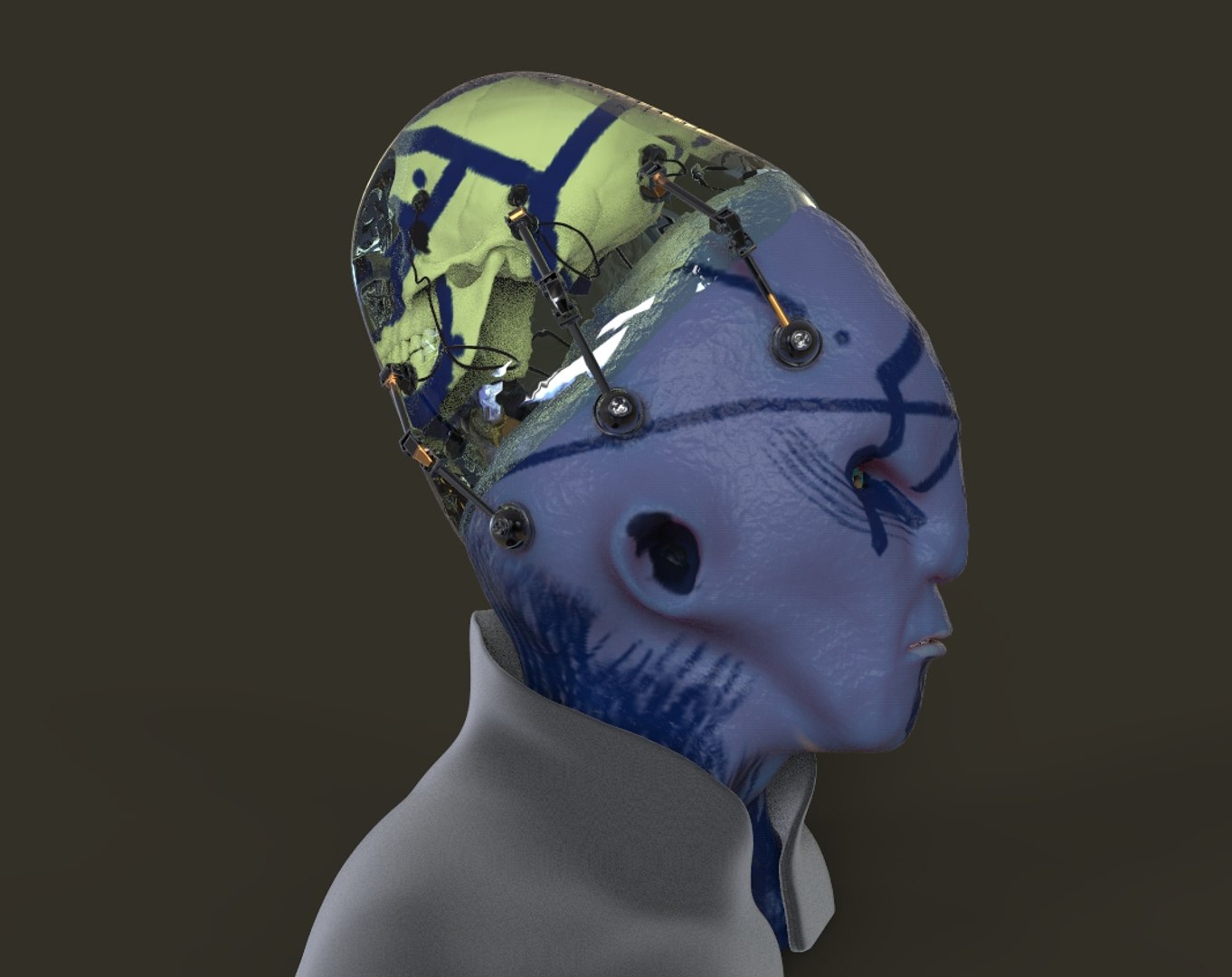 Alien Zbrush 3D Model - TurboSquid 1193662