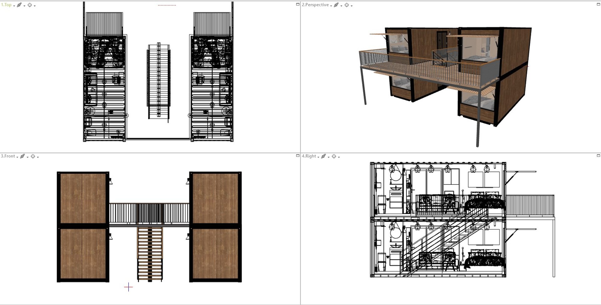 Combo K2 Prefab Modular 3D - TurboSquid 1498301