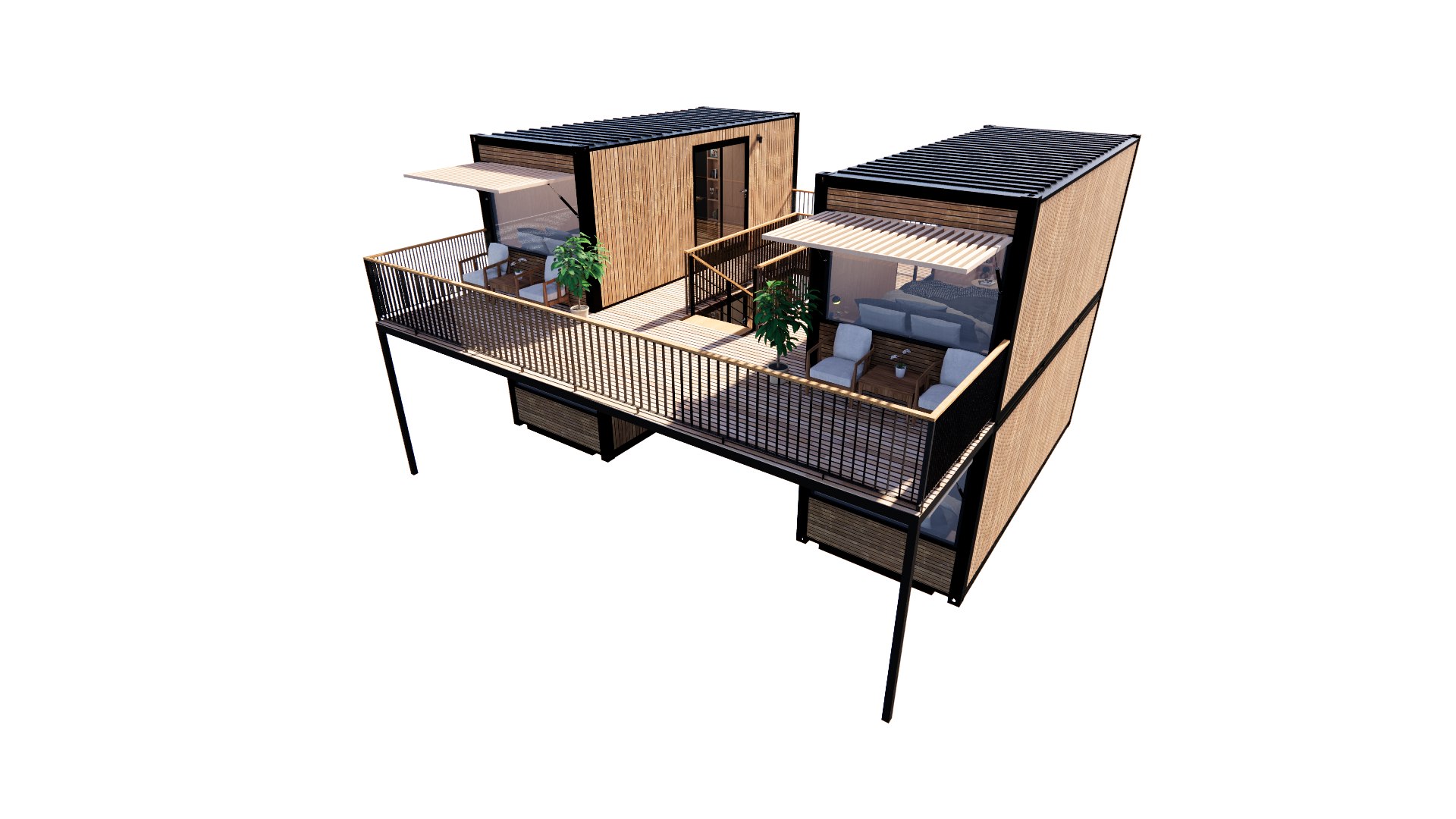 Combo K2 Prefab Modular 3D - TurboSquid 1498301