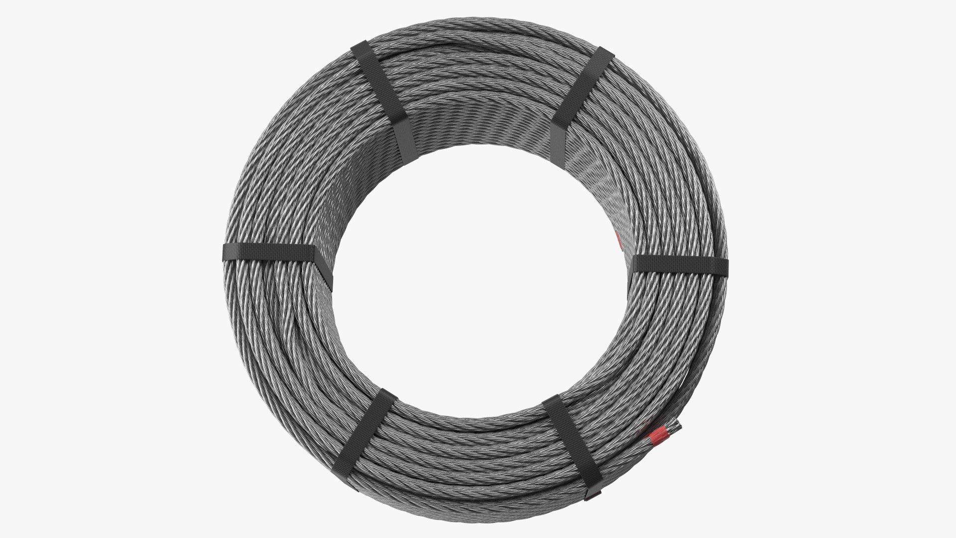 Srawl Warp Steel Rope Coil 3D Model - TurboSquid 2051089