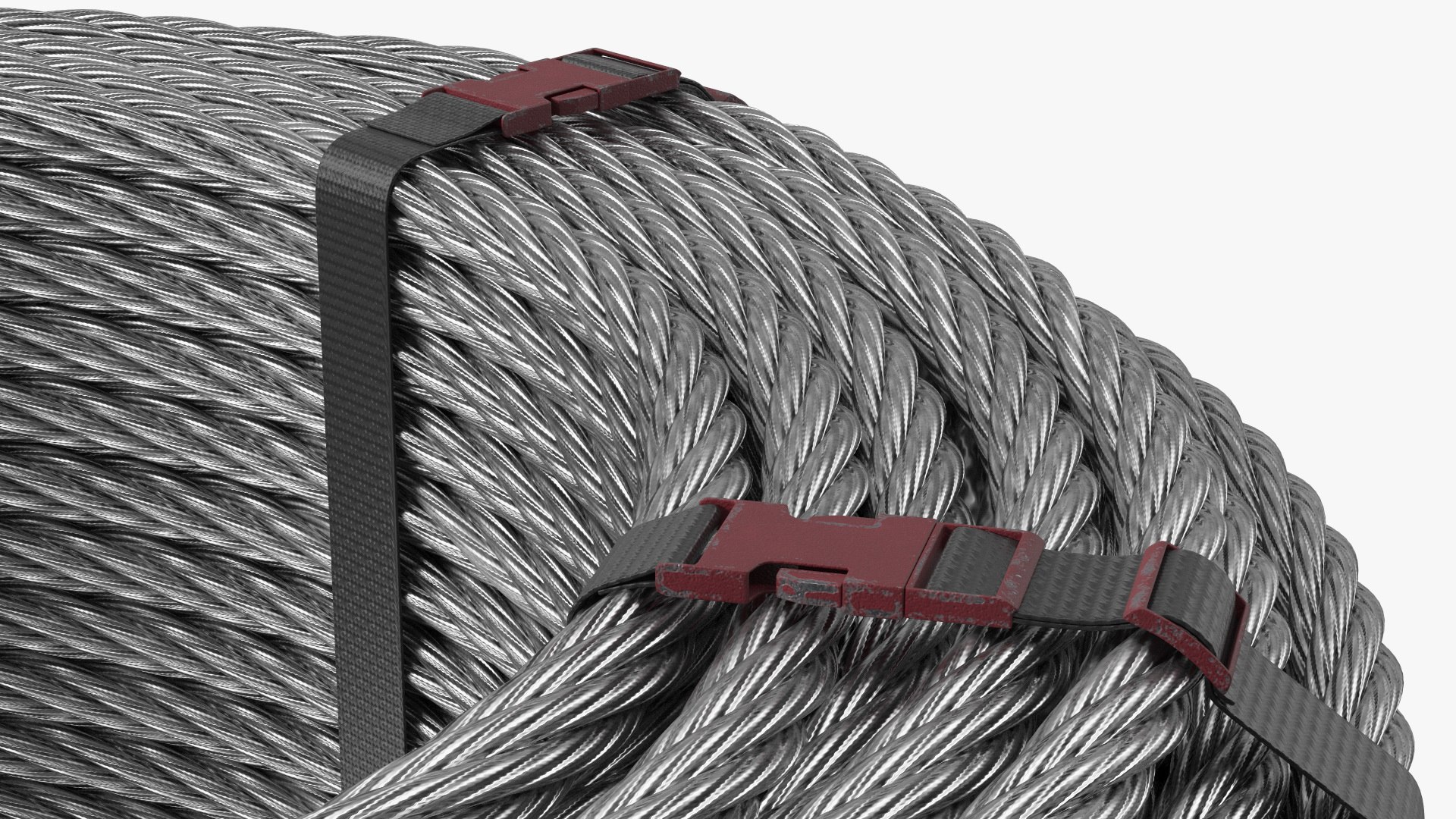 Srawl Warp Steel Rope Coil 3D Model - TurboSquid 2051089