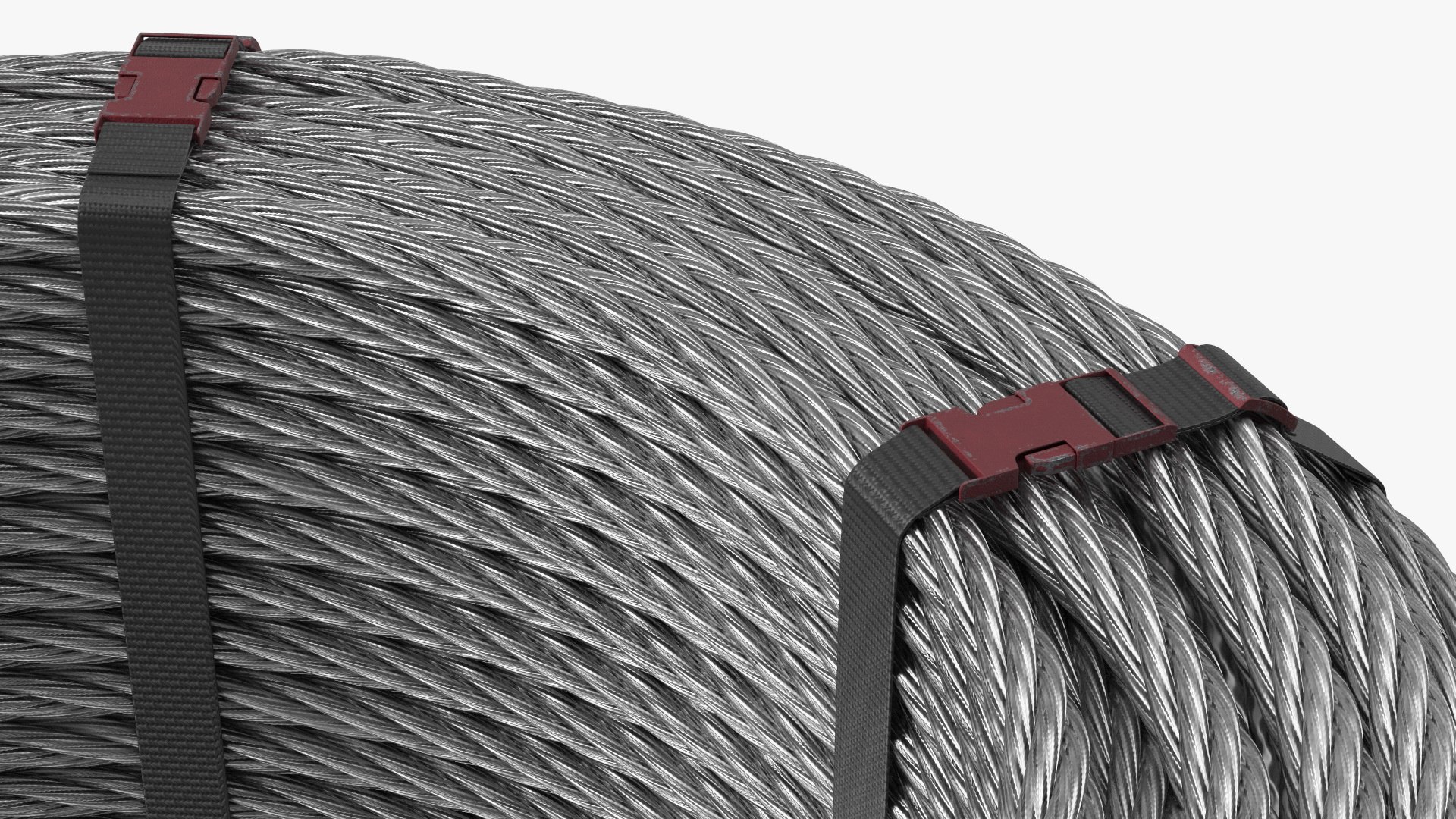 Srawl Warp Steel Rope Coil 3D Model - TurboSquid 2051089