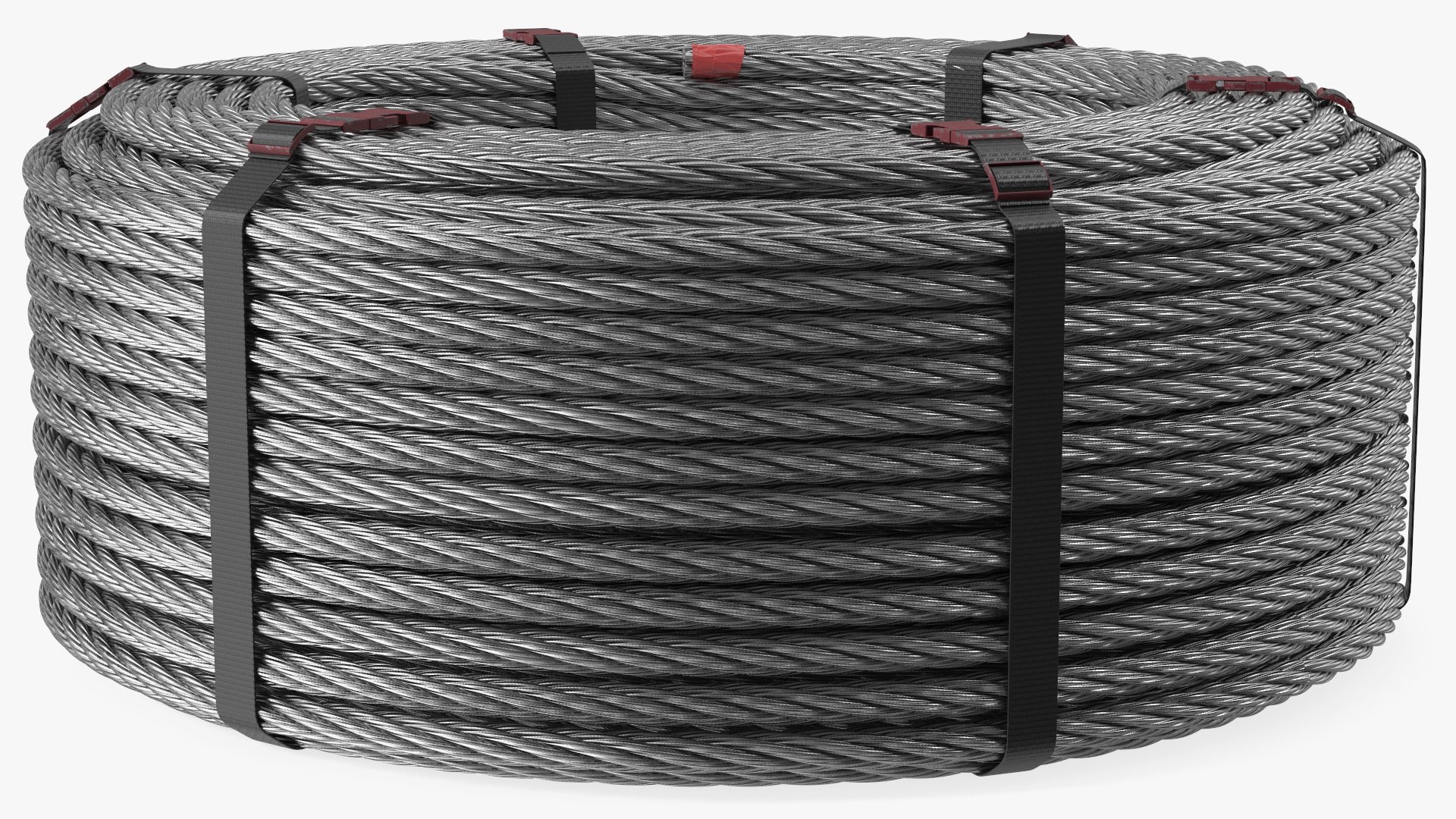 Srawl Warp Steel Rope Coil 3D Model - TurboSquid 2051089