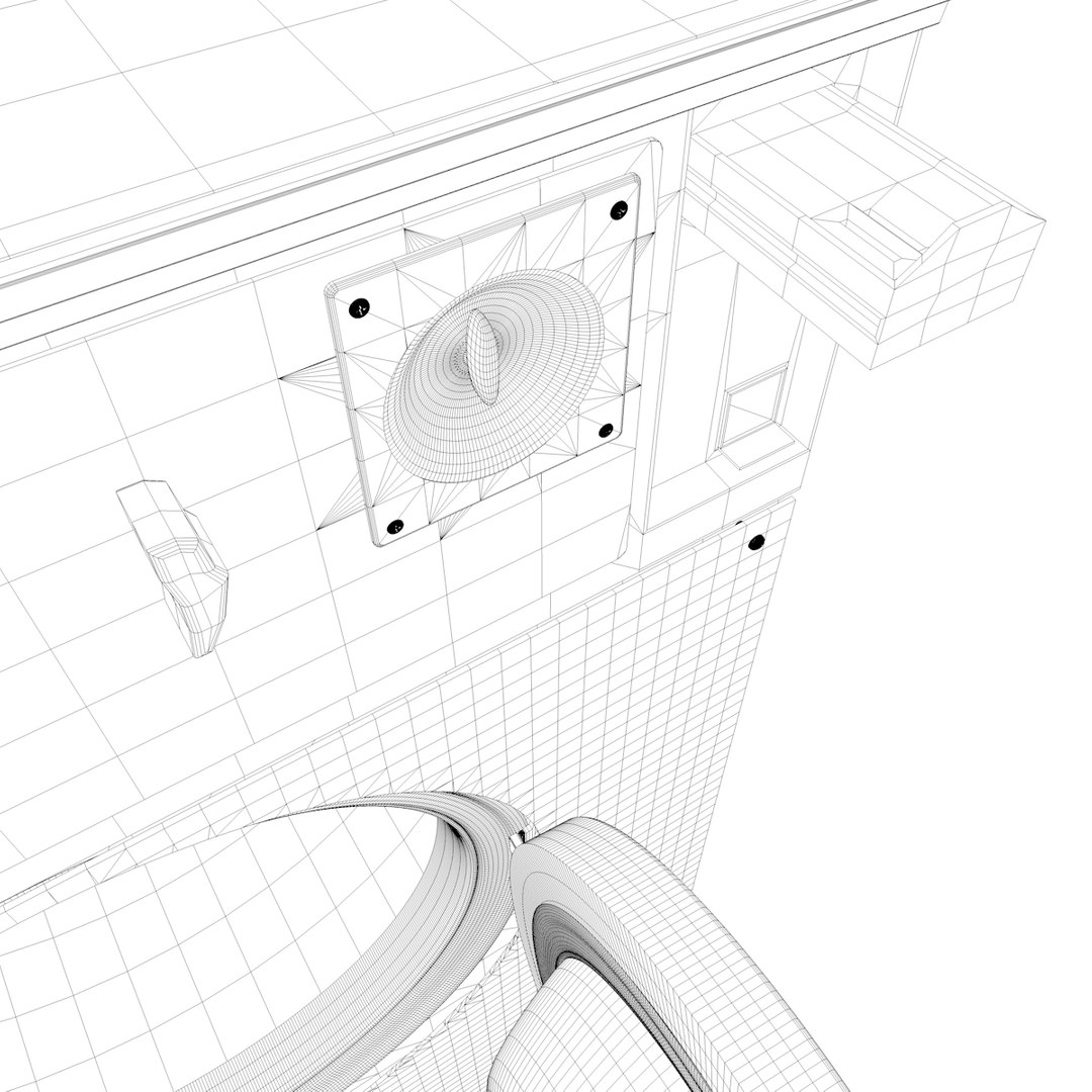 80 S Washing 3D Model - TurboSquid 1535117