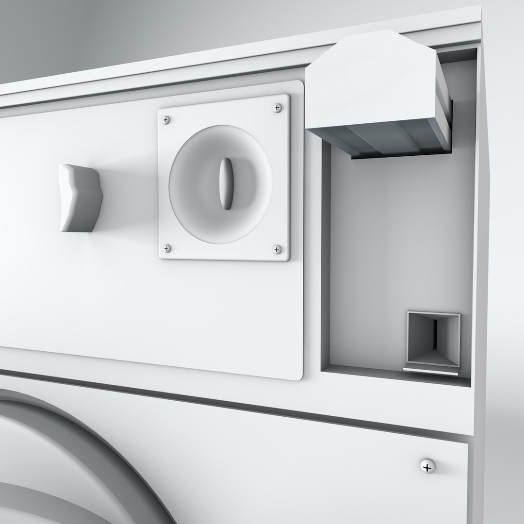 80 S Washing 3D Model - TurboSquid 1535117