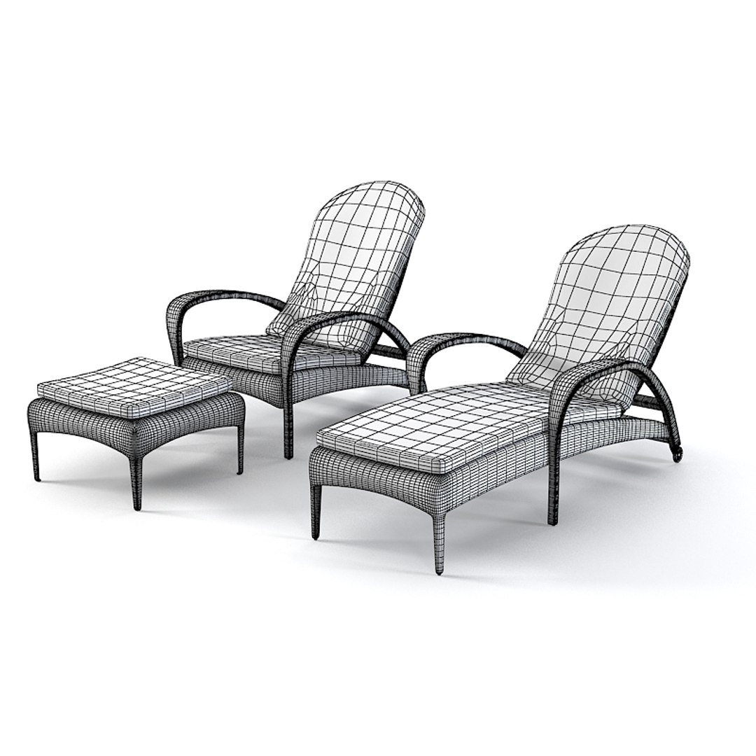 3d Model Dedon Tango Beach