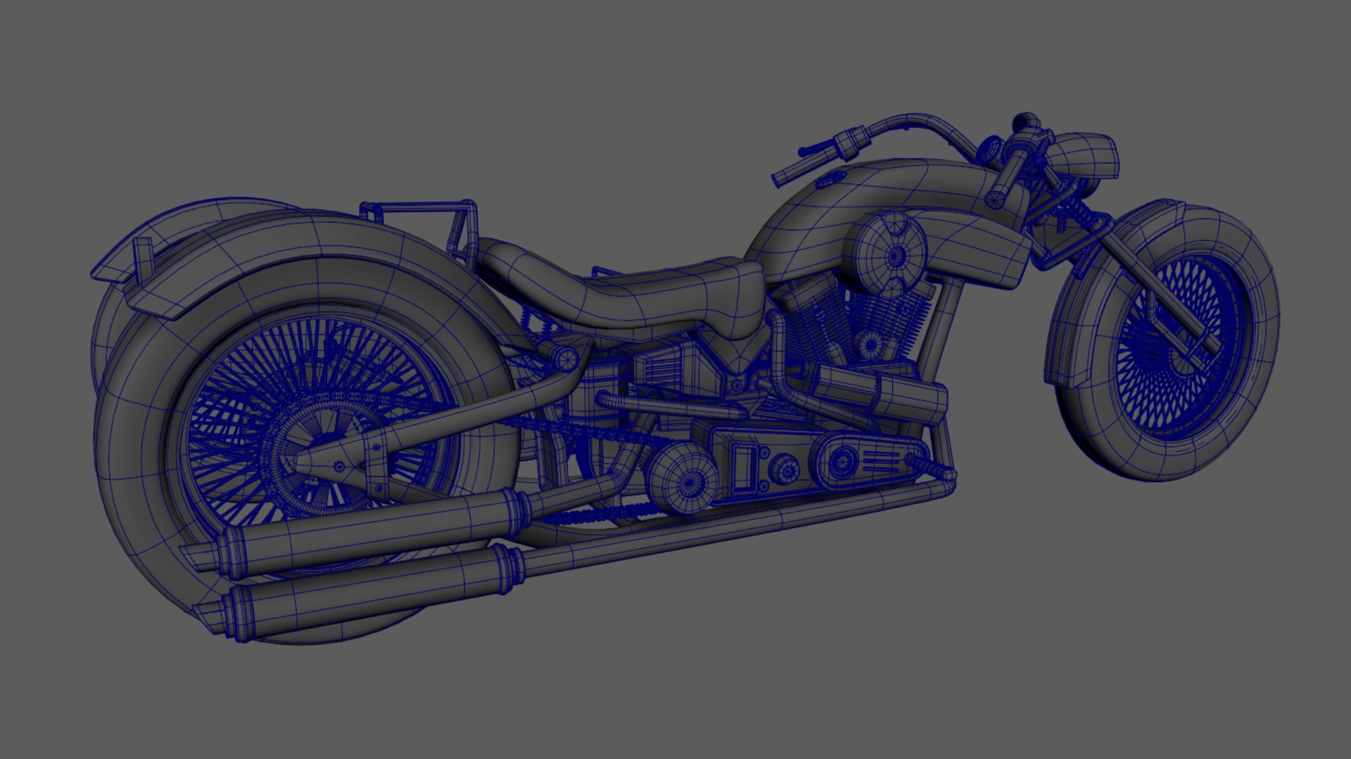 Motorcycle With Sidecar 3D Model - TurboSquid 1868398