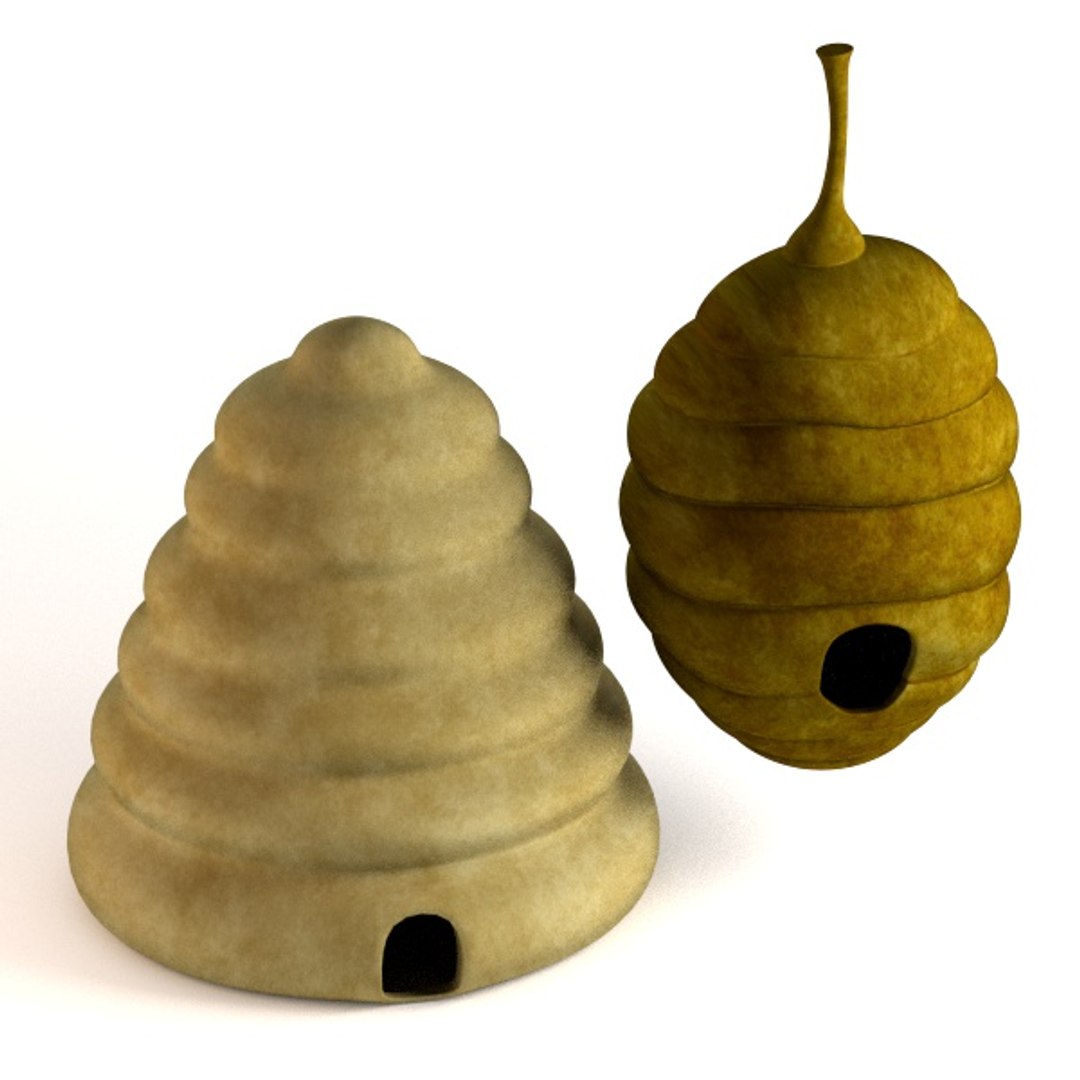 3ds Max Bee Hives