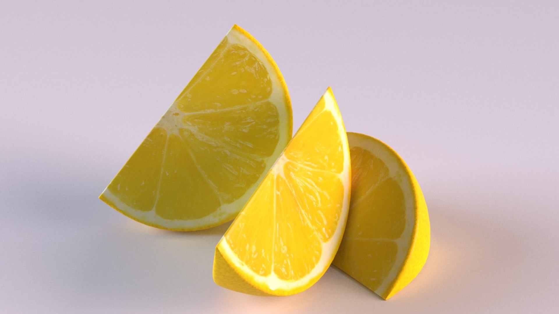 3D Citrus Lemon - TurboSquid 1546333