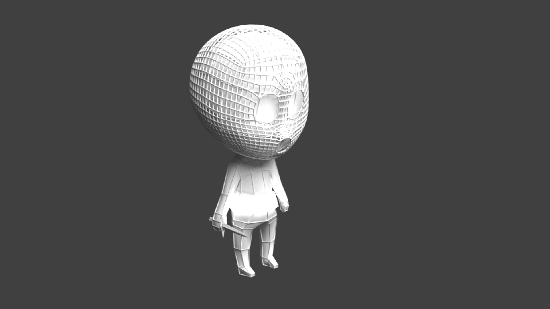 Chibi Animations Rigging Blend
