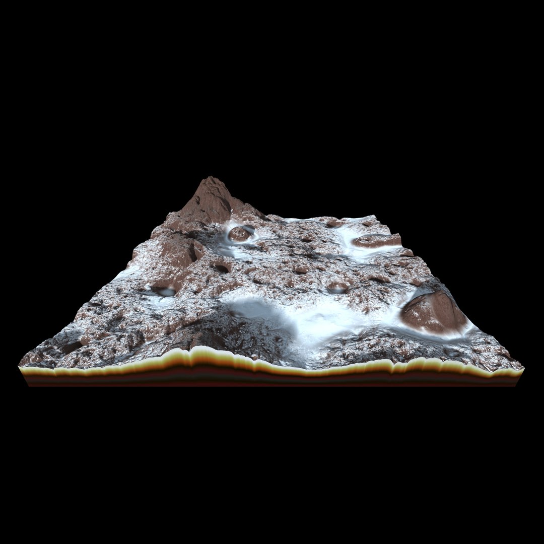 3D Alien Landscape - TurboSquid 1561329