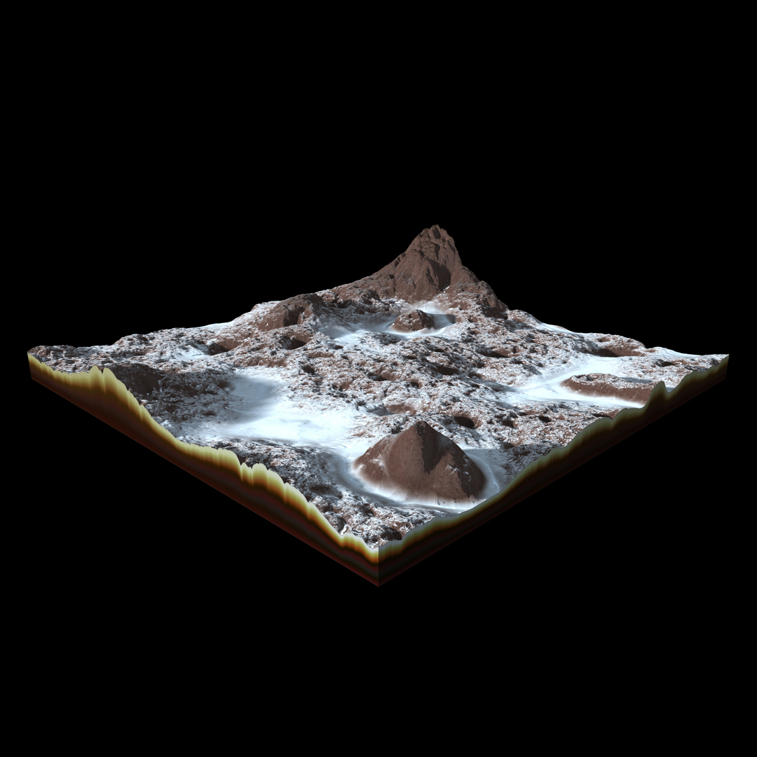 3D alien landscape - TurboSquid 1561329