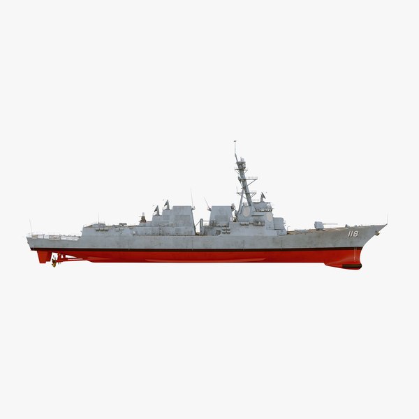 modelo 3d USS Daniel Inouye LOD4 - TurboSquid 1296799