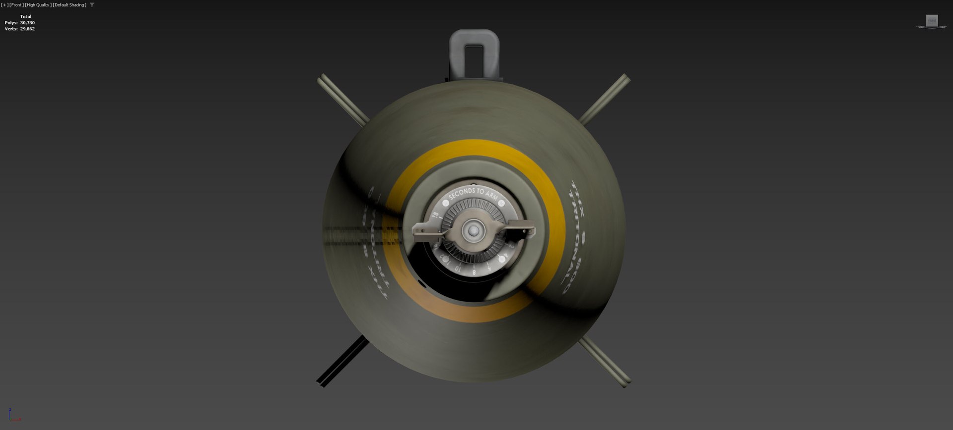3D MK-82 SNAKEYE - TurboSquid 2294163