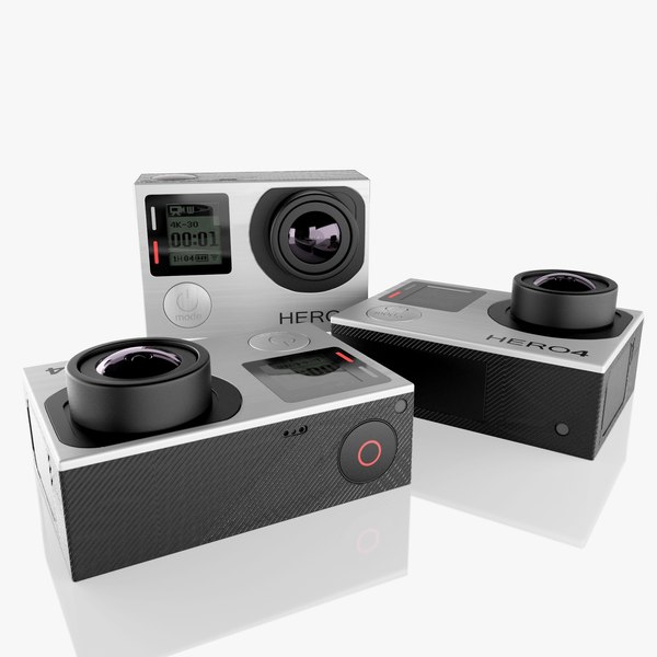 gopro hero 4 3d model