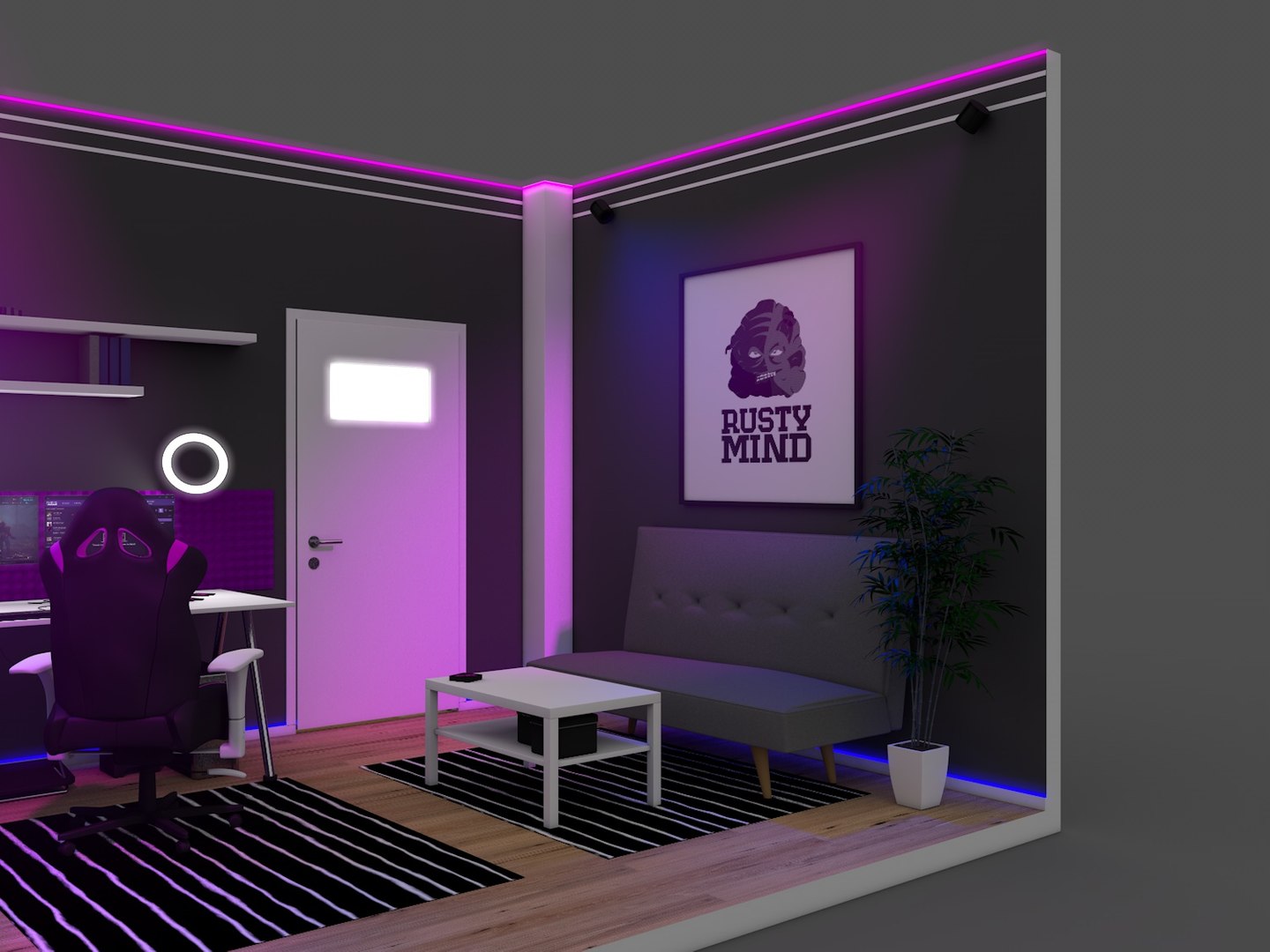 Room Setup 3D Model - TurboSquid 1591636