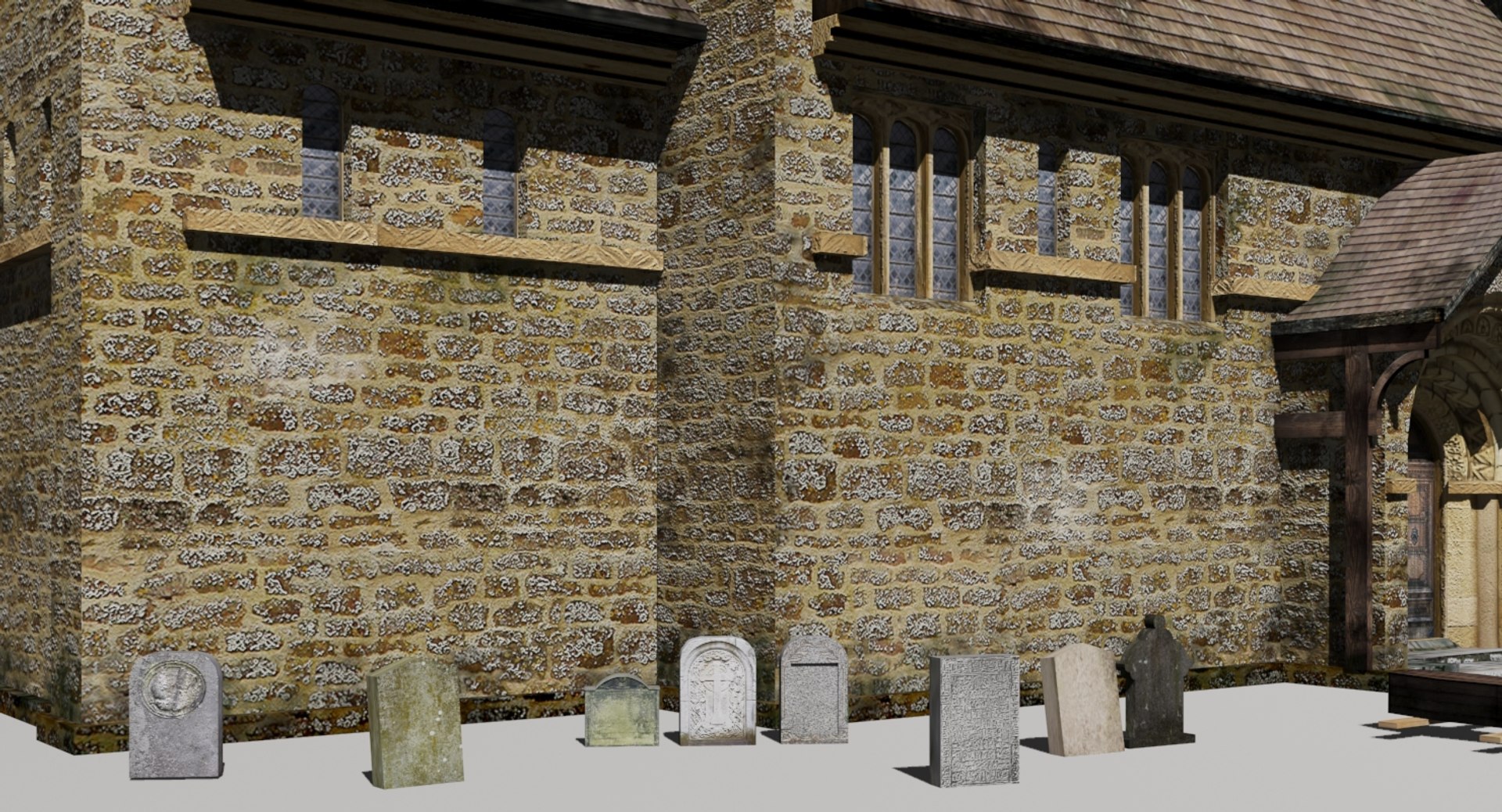 3D Low-poly Medieval Chapel Fantasy Model - TurboSquid 1192693