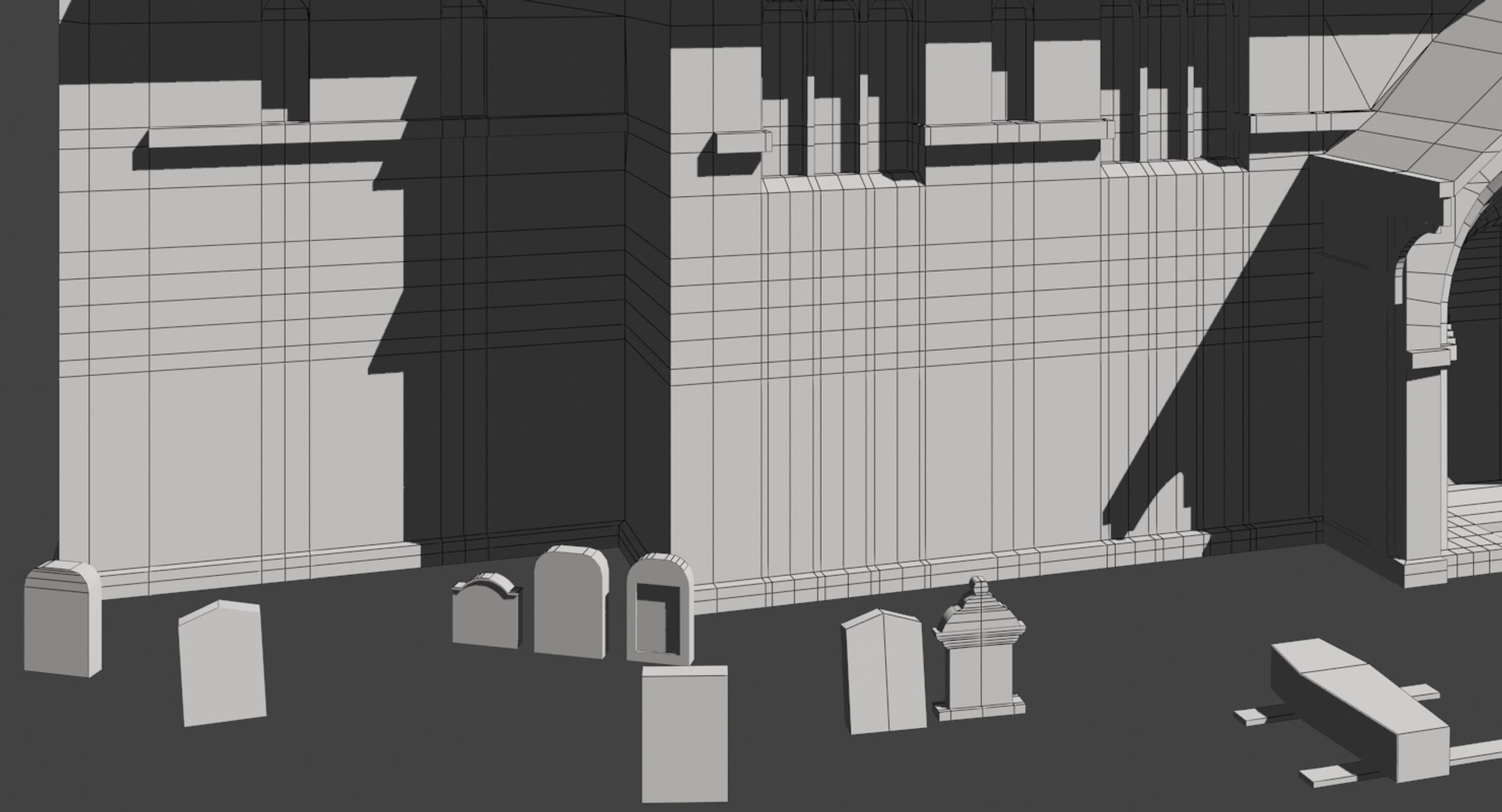 3D Low-poly Medieval Chapel Fantasy Model - TurboSquid 1192693